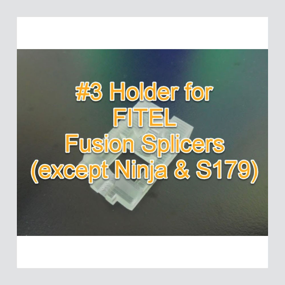 Holders for 1X Splice-on Connectors - OPTIX AMERICA